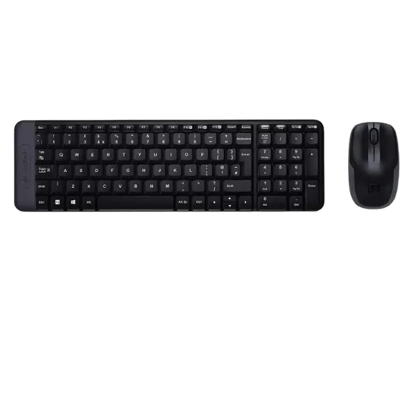 Logitech MK215 Wireless Keyboard and Mouse Combo - Janani Computers