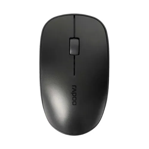 Rapoo M200 Multimode Black Wireless Mouse - Janani Computers
