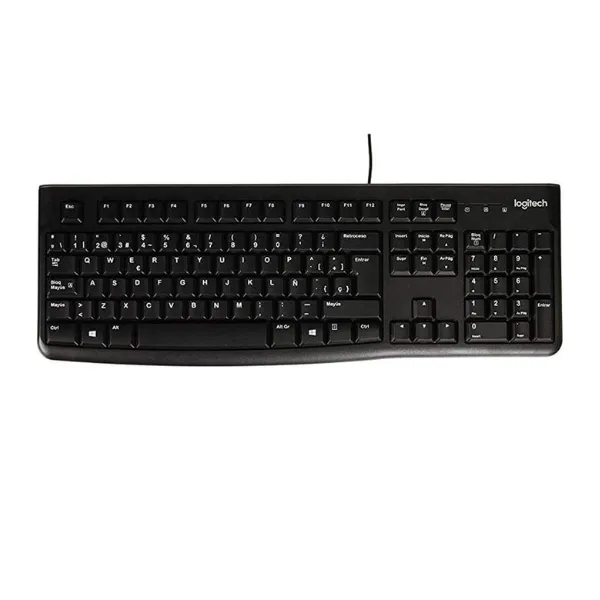 Logitech K120 USB Corded English Keyboard - Janani Computers