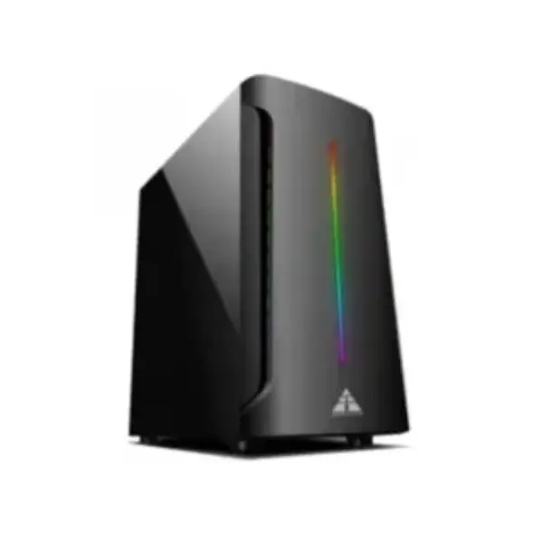 Golden Field Q26B Mid Tower Black ATX Gaming Desktop Casing With PSU ...