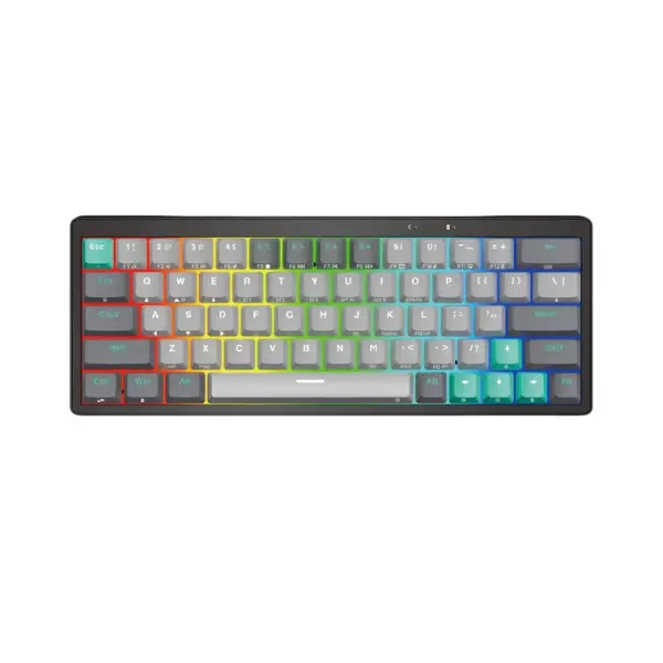 Fantech MK912 Mercury Mechanical Red Switch Tri-Mode Gaming Keyboard ...