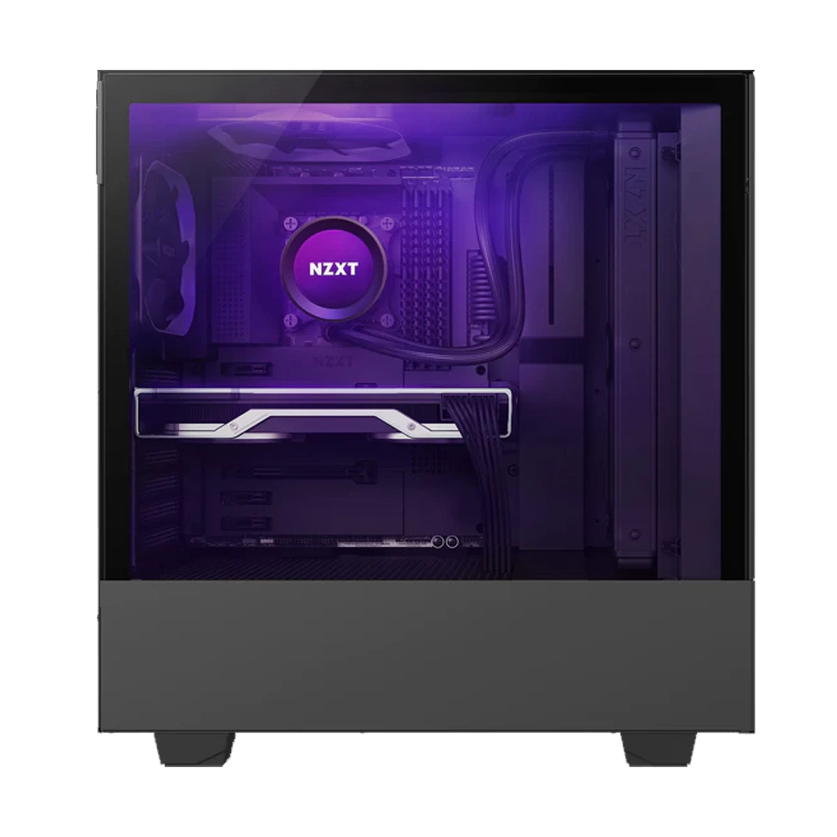 NZXT H510 Elite Compact Mid Tower Chassis with Smart Device 2 Matte ...