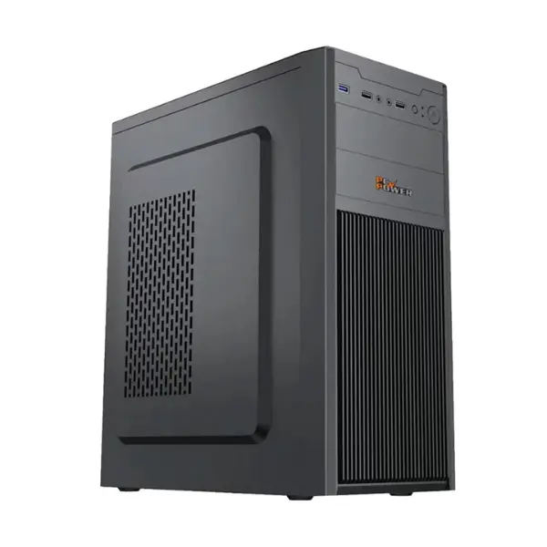 PC Power PG-102 BK Mid Tower ATX Desktop Casing with PSU - Janani Computers