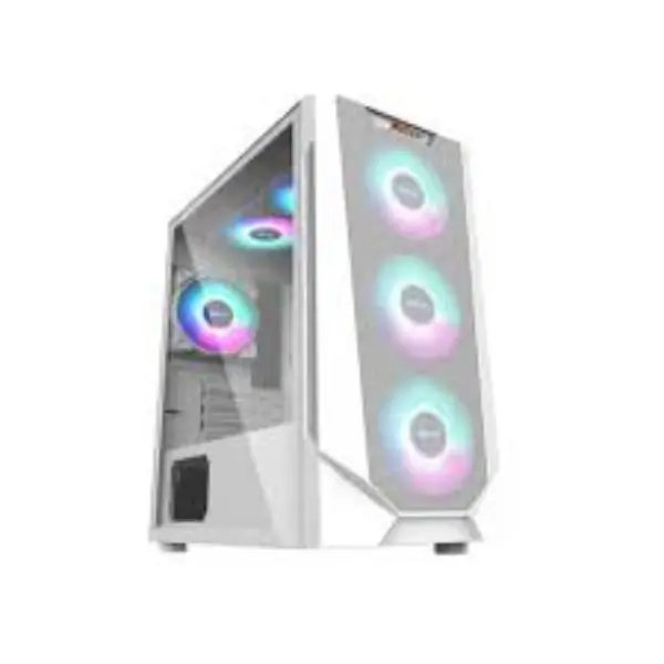 PC Power PG-GC2301 WH Mid Tower ATX Gaming Casing - Janani Computers