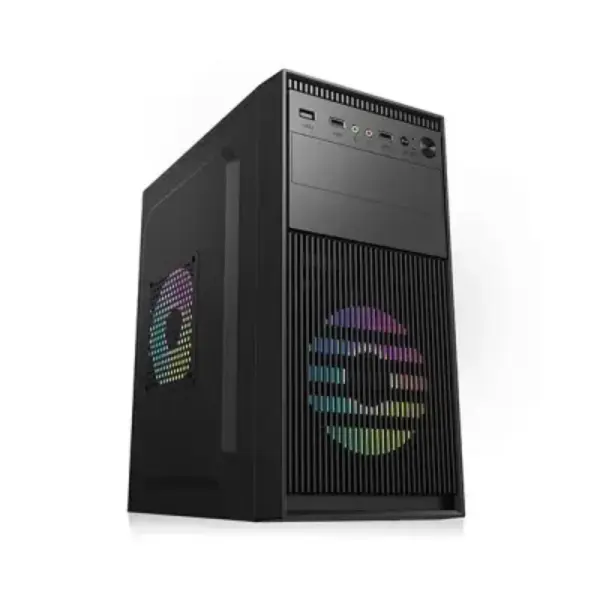 Golden Field 1718B Mid Tower Black ATX Desktop Casing With PSU - Janani ...